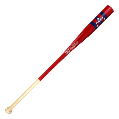 Baseball Express Wood Fungo Bat 36 Red Usa | Natural : Target