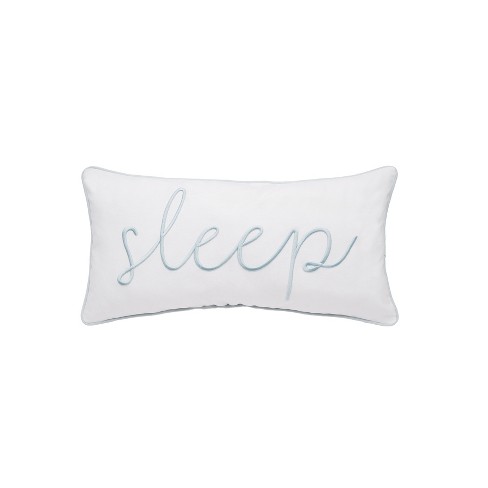 C&f Home 12" X 24" Sleep Cursive Cotton Embroidered Decorative Accent ...