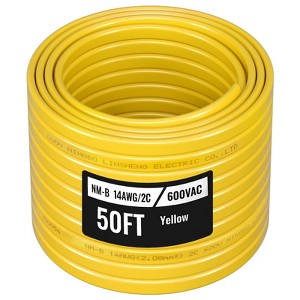 VEVOR NM-B Wire, 14AWG/2C Non-Mettalic Residential Indoor Electrical ...