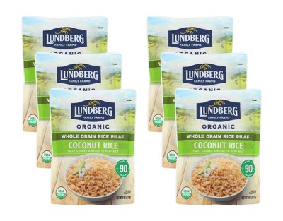 Lundberg Rice And Seasoning Mix Rice Pilaf - Case Of 6/5.5 Oz : Target