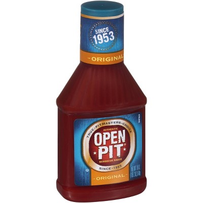 Open Pit Original Barbecue Sauce - 18oz : Target