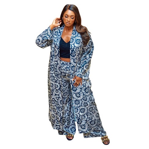 Rebdolls Women's Open Front Duster - Black - Large : Target