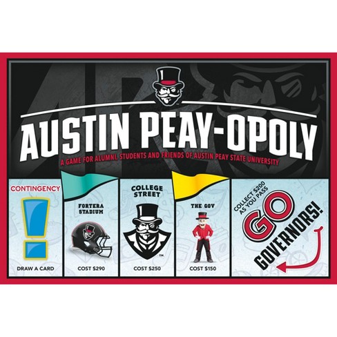 Late For The Sky: University Austin Peay-opoly Monopoly Board Game : Target