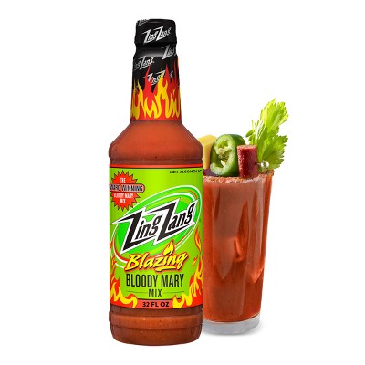 Zing Zang Blazing Bloody Mary Mix - 32 Fl Oz Bottle : Target