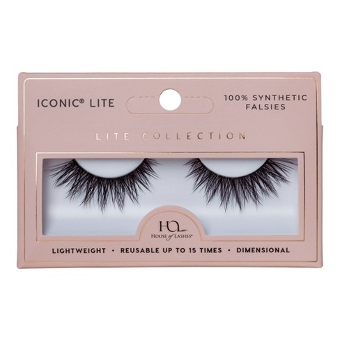 House Of Lashes Iconic Lite Soft Volume Faux Mink Fibers False Eyelashes 1pr Target