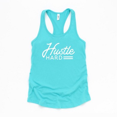 Simply Sage Market Women's Hustle Hard Graphic Racerback Tank - M ...