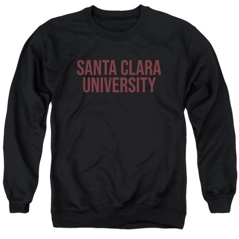 Santa Clara University Official Stacked Unisex Adult Crewneck ...