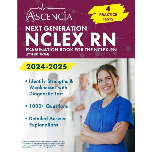 Next Generation Nclex Rn Examination Book 2024-2025 - By Jeremy Downs (paperback) : Target