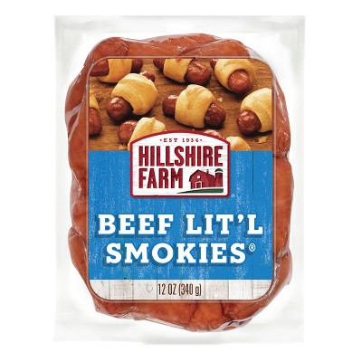 Hillshire Farm Beef Lit'l Smokies Smoked Sausage - 12oz : Target