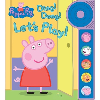 Peppa Pig - Ding! Dong! Let's Play! Doorbell Sound Book (Board Book ...