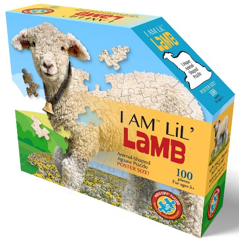 Madd Capp Puzzles: Lil' Lamb Jigsaw Puzzle, 100 Pieces : Target