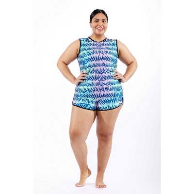 Tomboyx Swim Tank, Bathing Suit Top Rash Guard Upf 50 Sun Protection ...