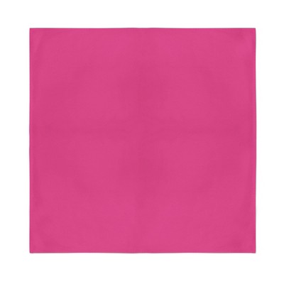 Ctm Cotton Solid Color Bandanas, Hot Pink : Target