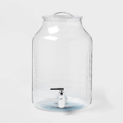 Le'raze 2-gallon Glass Mason Jar Beverage Dispenser - 100% Leakproof ...