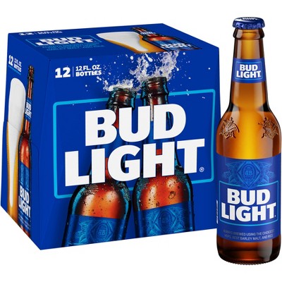 Bud Light Beer - 12pk/12 Fl Oz Bottles : Target