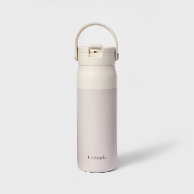 24oz Stainless Steel Hydration Water Bottle - Cream - Embark™ : Target