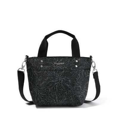 Baggallini Women's Mini Carryall Tote Bag - Midnight Blossom Print : Target