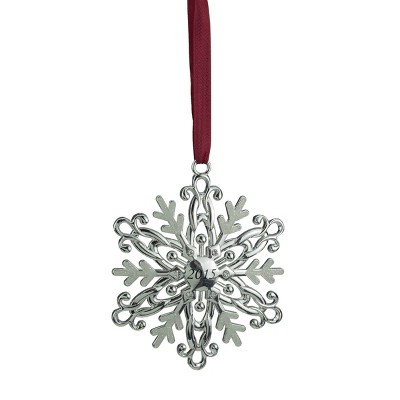 Northlight 3" Regal Silver-plated "2015" Christmas Snowflake With ...