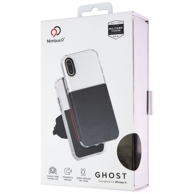 Nimbus9 Ghost Series Case And Mount Kit For Iphone Xs/x - Black/clear ...