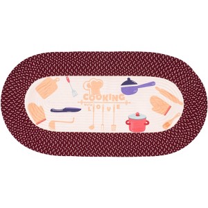 Braided Kitchen Posters BRP415 Machine Washable Hand Woven Indoor Rugs ...