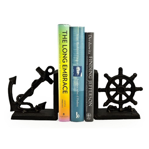 Danya B Nautical Iron Bookend Set : Target