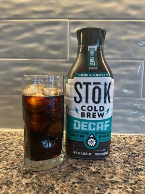Stok Decaf Unsweetened Cold Brew Coffee - 48 Fl Oz : Target