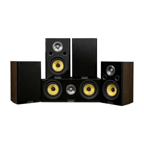 Fluance Signature Hifi Compact Surround Sound Home Theater 5.0 Speaker ...