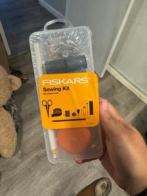 Fiskars Sewing Survival Kit: Travel Size With Tape Measure, Needles ...