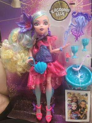 Monster High Lagoona Blue Fashion Doll In Monster Ball Party Dress With ...