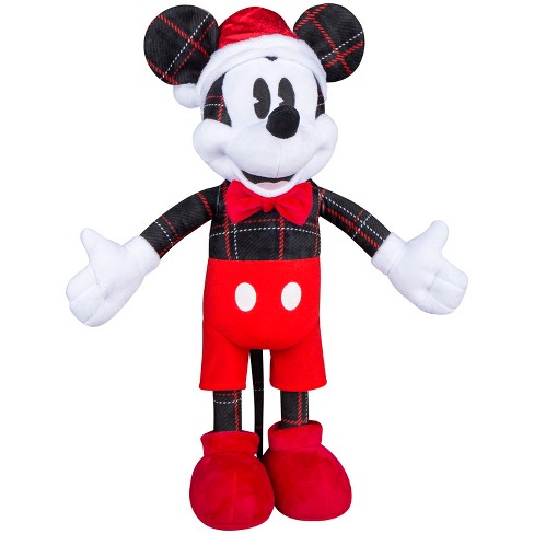 Gemmy Christmas Inflatable Mickey Mouse In Vintage Plaid 1.5 Ft Tall Multi Target