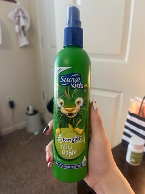 Suave Kids Detangler Spray For Tear-free Styling Silly Apple - 10 Fl Oz ...