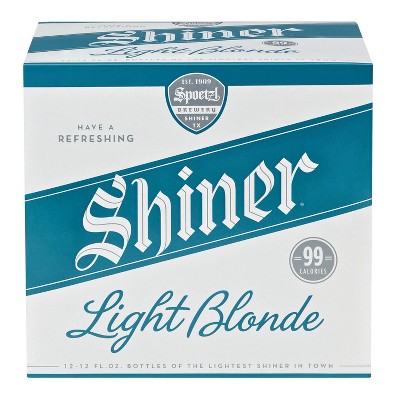Shiner Light Blonde Beer - 12pk/12 Fl Oz Bottles : Target