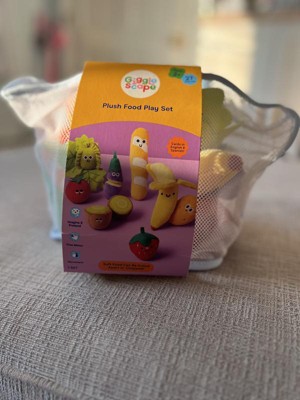 Plush Food Play Set - Gigglescape™: Kitchen Toy For Toddlers, Includes ...