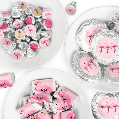 Big Dot Of Happiness Pink Flamingo - Party Like A Pineapple - Tropical ...