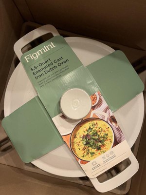 5.5qt Enamel Dutch Oven - Figmint™ : Target