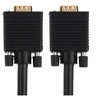 Monoprice Super Vga Monitor Cable - 6 Feet - Black | Male To Male With ...