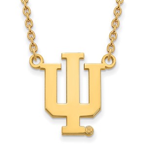 Black Bow Jewelry 14k Yellow Gold Plated Sterling Silver Indiana ...