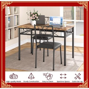 Garvee Dining Table Sets,4 Chairs Kitchen Table Sets 4 Chairs ...