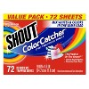 Shout Color Catcher Dye Trapping Sheets - 72ct : Target
