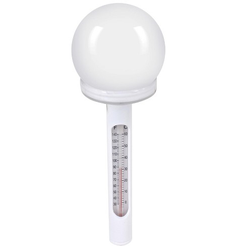 Swimline 9" Lighted Color Changing Solar Floating Thermometer : Target