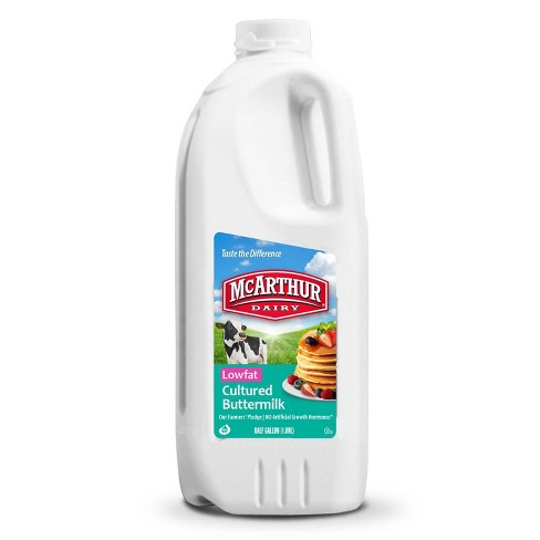 Mcarthur 1% Lowfat Cultured Buttermilk - 0.5gal : Target