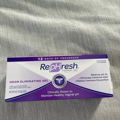 Rephresh Odor Eliminating Ph Balancing Gel - 0.07oz : Target