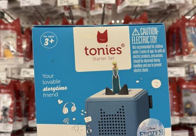 Tonies Disney Frozen Toniebox Audio Player Starter Set : Target
