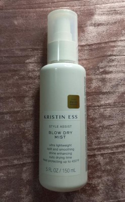 Kristin Ess Style Assist Blow Dry Mist Heat Protectant Spray For Curly ...