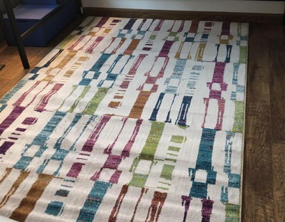 Modern Irregular Checkered Rug - Threshold™ : Target