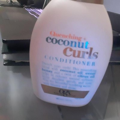 Ogx Quenching+ Coconut Curls Conditioner With Coconut Oil, Citrus Oil ...