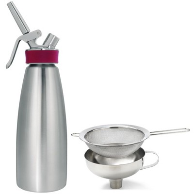 Isi North America Gourmet Whip 1 Quart With Funnel & Sieve : Target