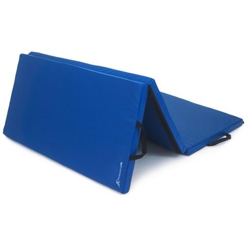 Tri-fold Folding Exercise Mat 6" X 4", Blue : Target
