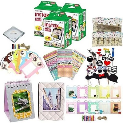 Fujifilm Instax Mini 8,9,11,12 Camera Accessory Kit Includes Fuji ...