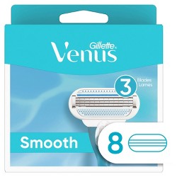Venus Deluxe Smooth Sensitive Women's Razor + 2 Razor Blade Refills ...